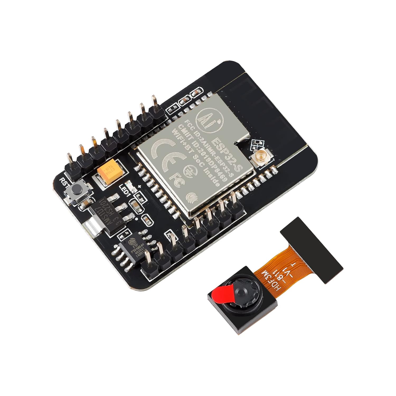 JESSINIE ESP32-CAM Camera Development Board ESP32 WiFi Bluetooth Module ...