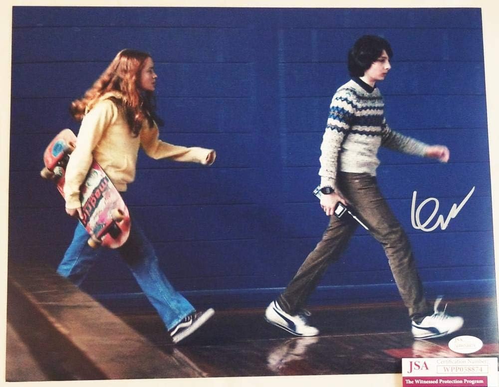 FINN WOLFHARD SIGNED MIKE 11X14 PHOTO STRANGER THINGS JSA COA 874 at ...