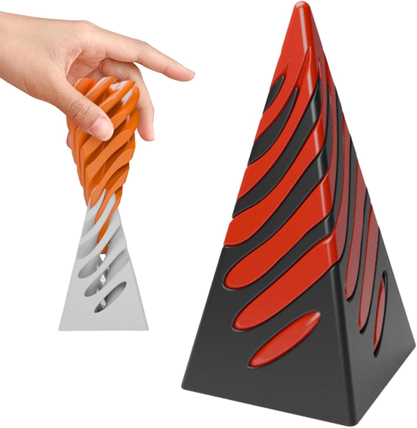 Amazon.com: Impossible Pyramid Passthrough Sculpture, Pass Through ...