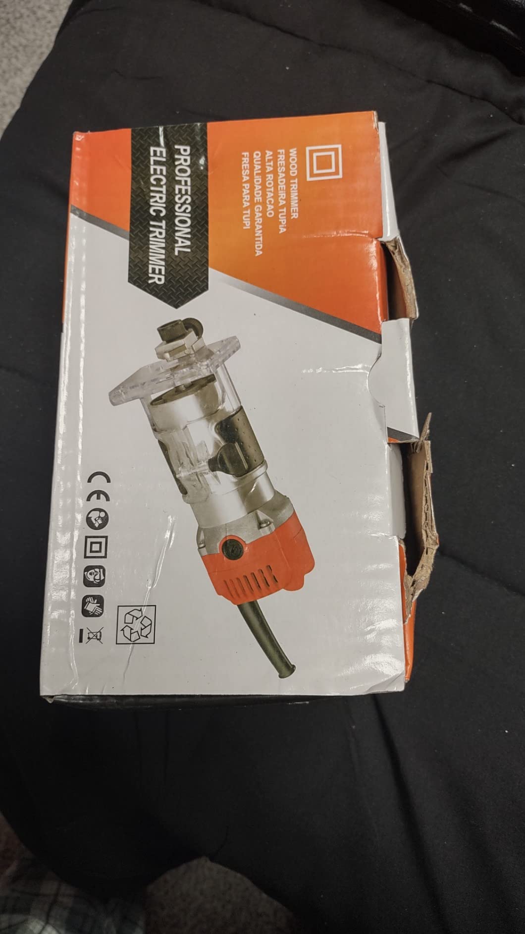 $9/mo - Finance TwoWin Compact Router Tool, 110V 800W Hand Palm Wood ...