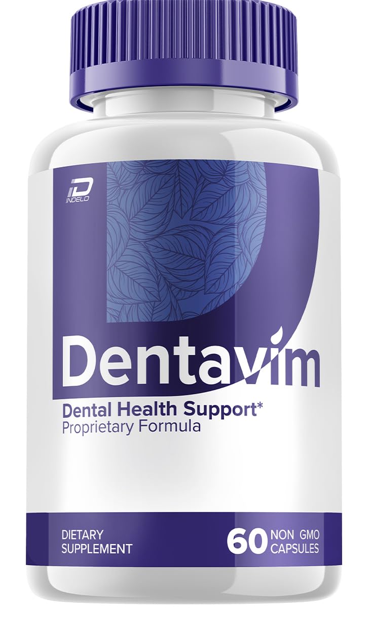 Amazon.com: Indelo Dentavim Dental Support Capsules - Natural Tooth ...