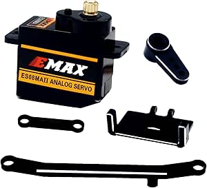 Amazon.com: HienoLelu for AXIAL SCX24 Servo Metal Gear EMAX Servo 12G ...