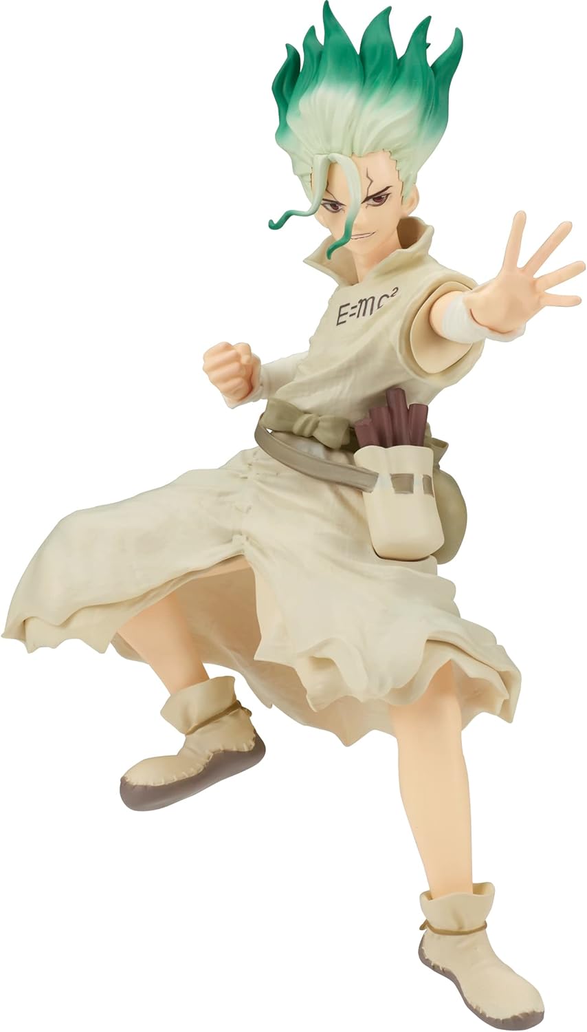 BANDAI - Banpresto - Dr.Stone - Figure Of Stone World - Senku Ishigami ...