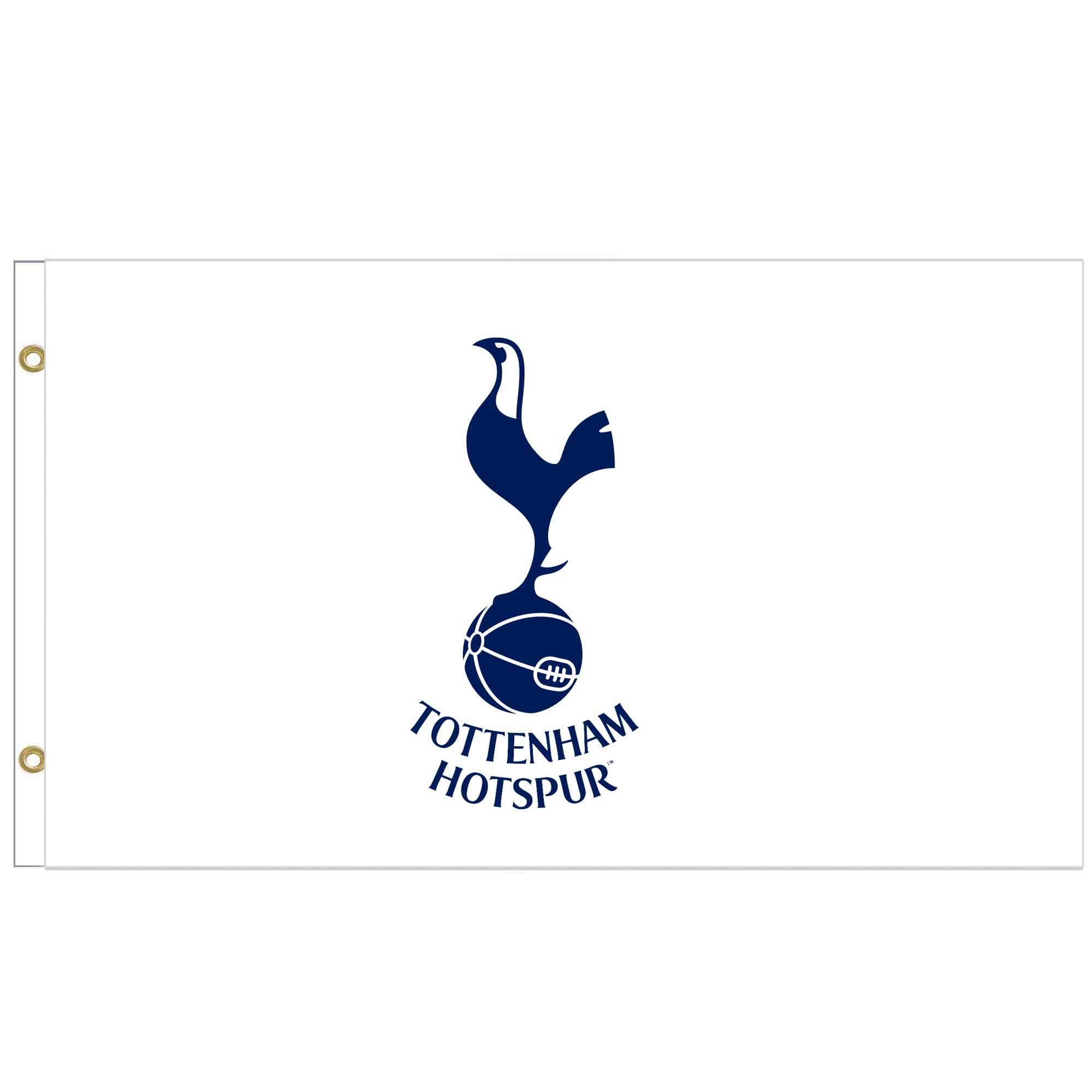 THFC Giant Tottenham Hotspur (Spurs) Crest Flag (5ft x 3ft & 100% ...