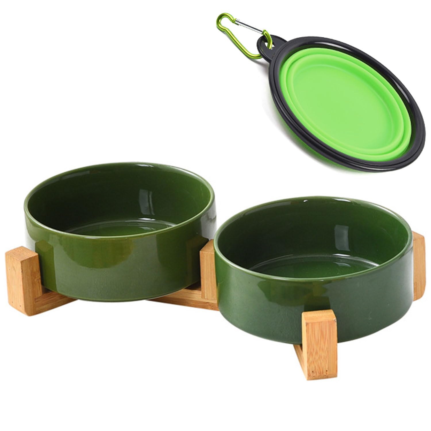 Snapklik.com : Petygooing Dog Bowls,Ceramic Cat Dog Bowl Set