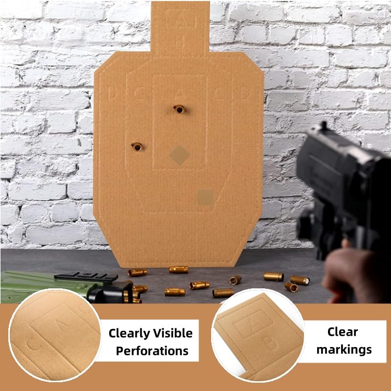Snapklik.com : 20 Pieces Shooting Cardboard Targets, 30 X 18 Inches ...