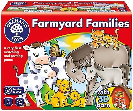 Buy Orchard Toys Farmyard Families Game, Educational Game, Fun Matching ...