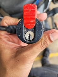 Vega Multipurpose Cable Lock Black : Amazon.in: Car & Motorbike