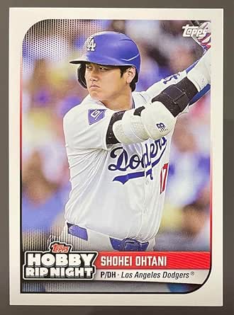 Amazon.co.jp: 大谷翔平 ドジャース topps Hobby Rip Night : おもちゃ