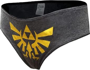 Amazon.com: Nintendo Women's Zelda Hipster Underwear, Black, Medium ...