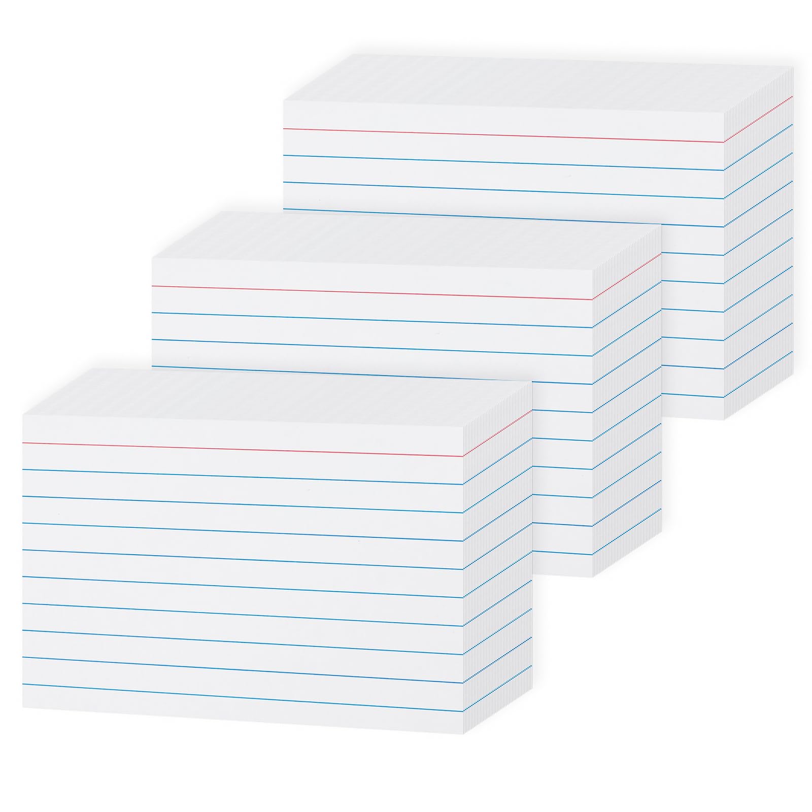 Snapklik.com : Heavy Weight White Index Cards 3x5 300 Pack - Goefun ...