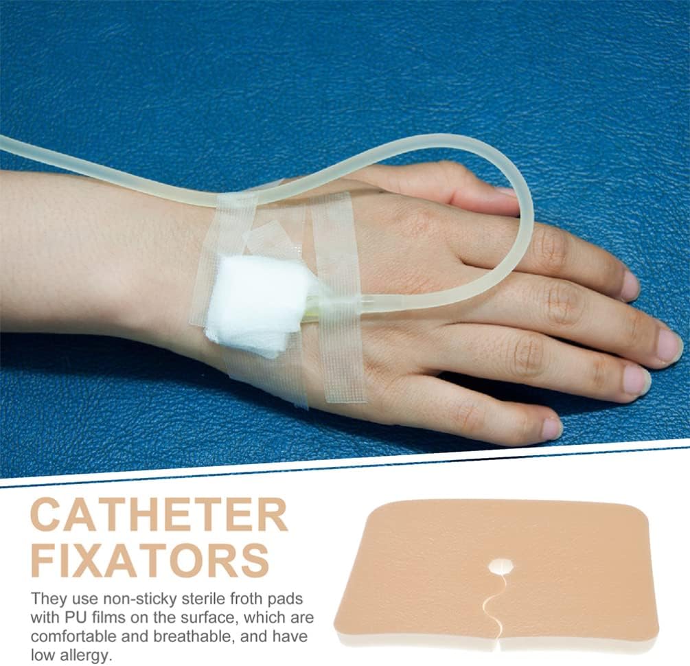 Buy Healeved Foam External Catheter Fixer 5pcs Catheter Stabilization ...