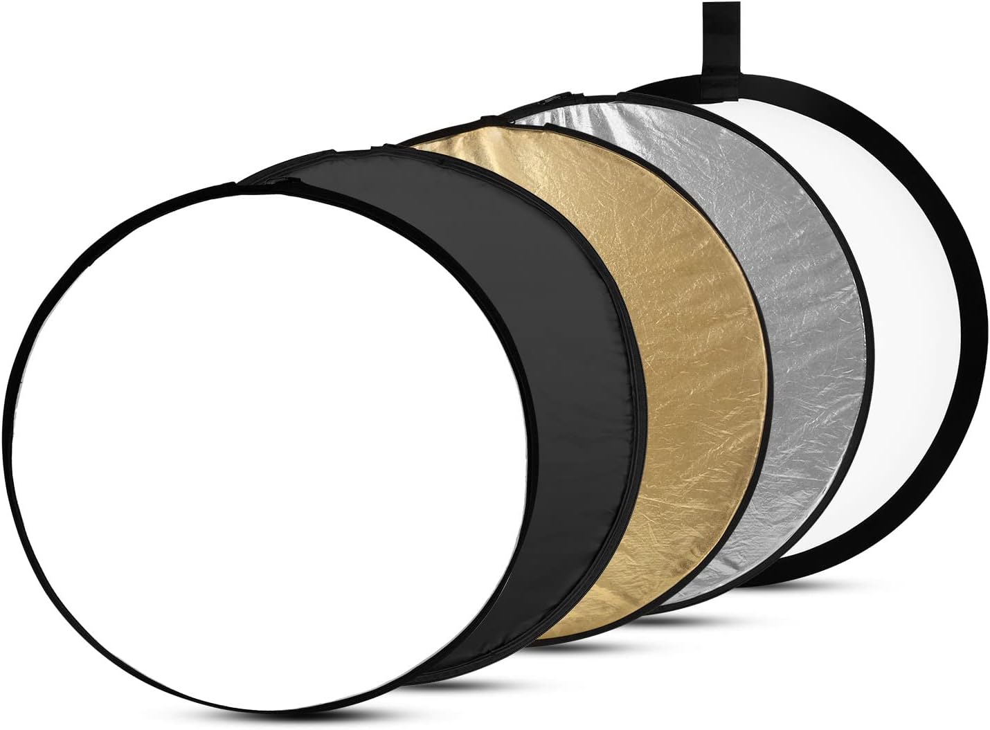 NEEWER 32 Inch/80 Centimeter Light Reflector Light Diffuser 5 in 1 ...