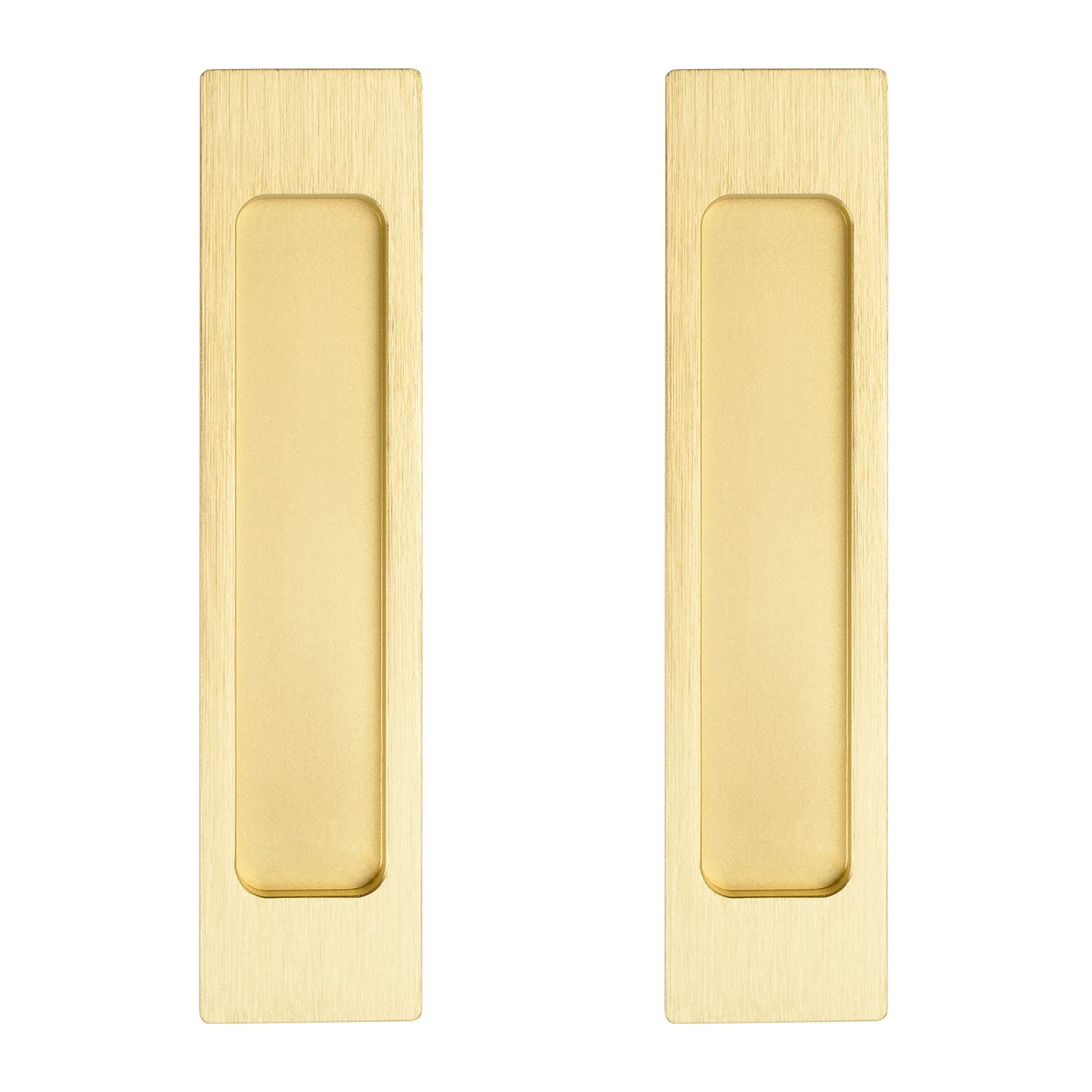 MOROBOR Finger Flush Pulls for Closet Pocket-Sliding Barn Door Handle ...