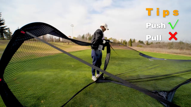 Watch ANDGOAL Pop up Baseball Screen Batting Cage on Amazon Live