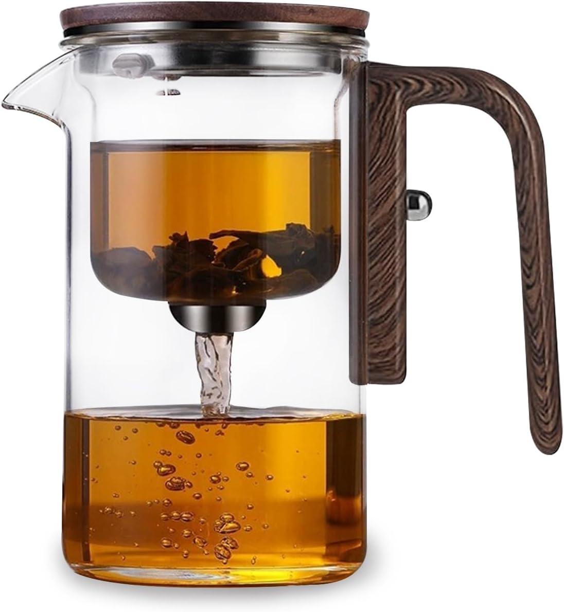 Amazon.com | Zhaoyao Enchanti Tea Pot, 800ML Magical Teapot 2 in 1 ...