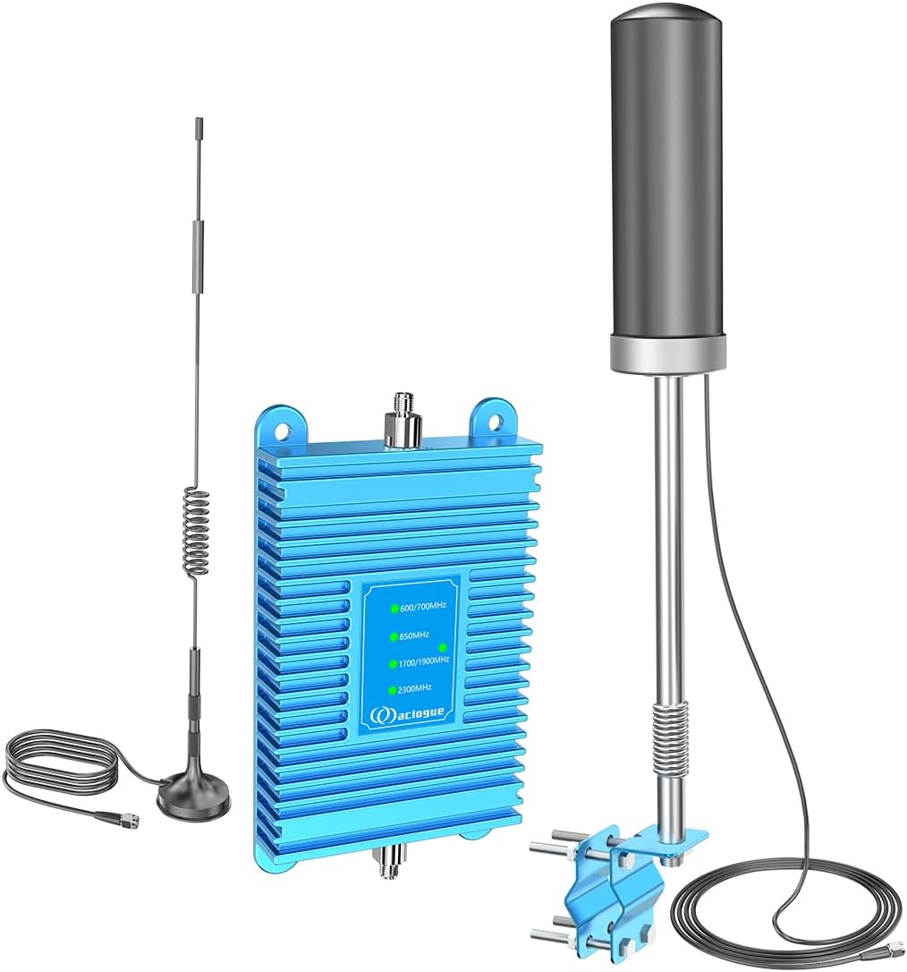 Vehicle Cell Phone Signal Booster for Truck, SUV, RV, Boosts 5G 4G LTE ...