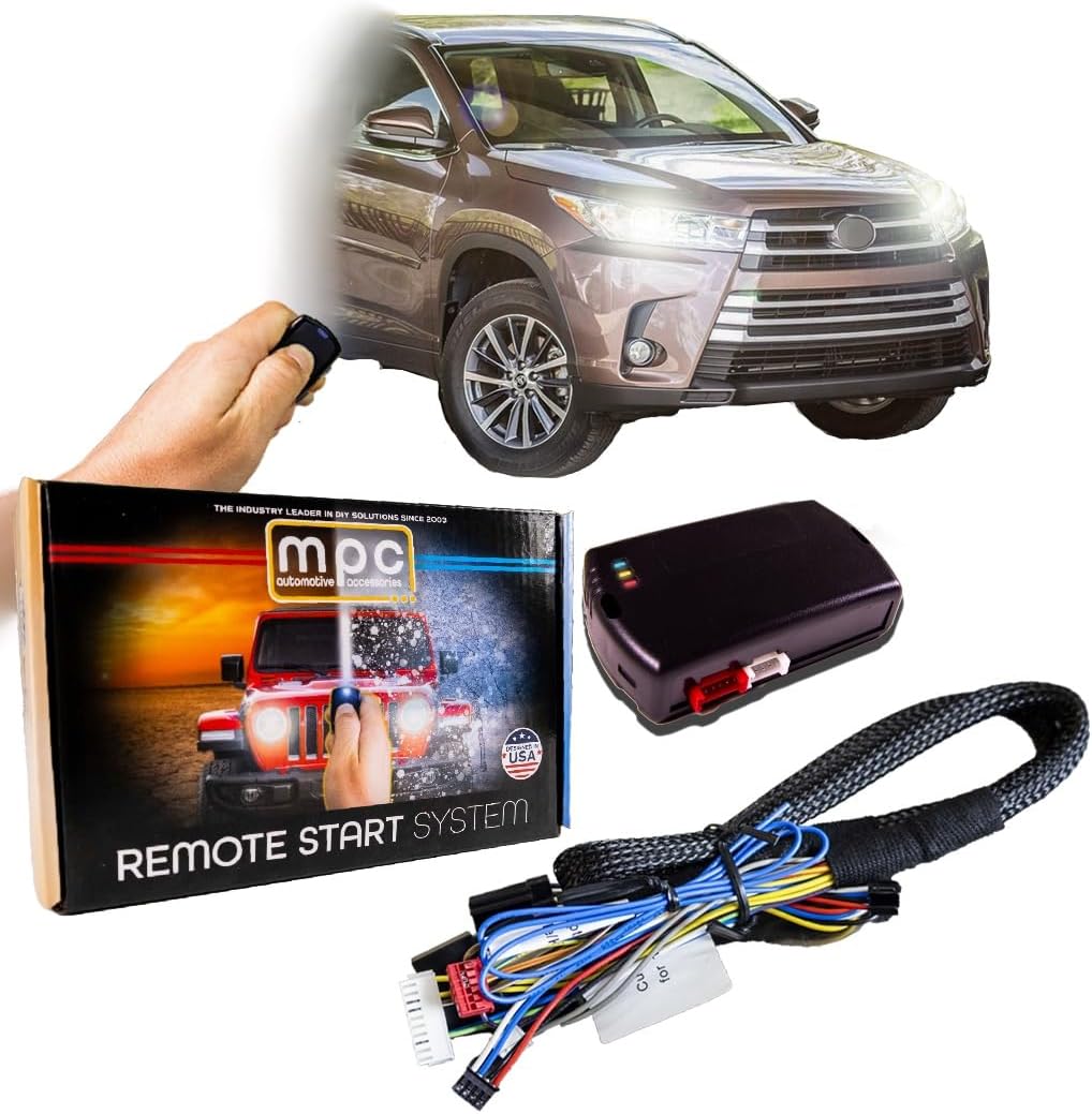 Amazon.com: MPC Complete (2) 1-Button Remote Start Kit with Data Module ...