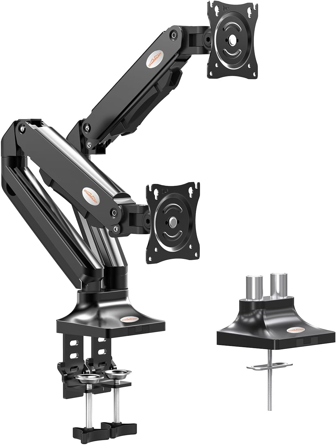 Dual Monitor Stand and Mount, Dual Monitor Arm for Screens Up to 32 ...