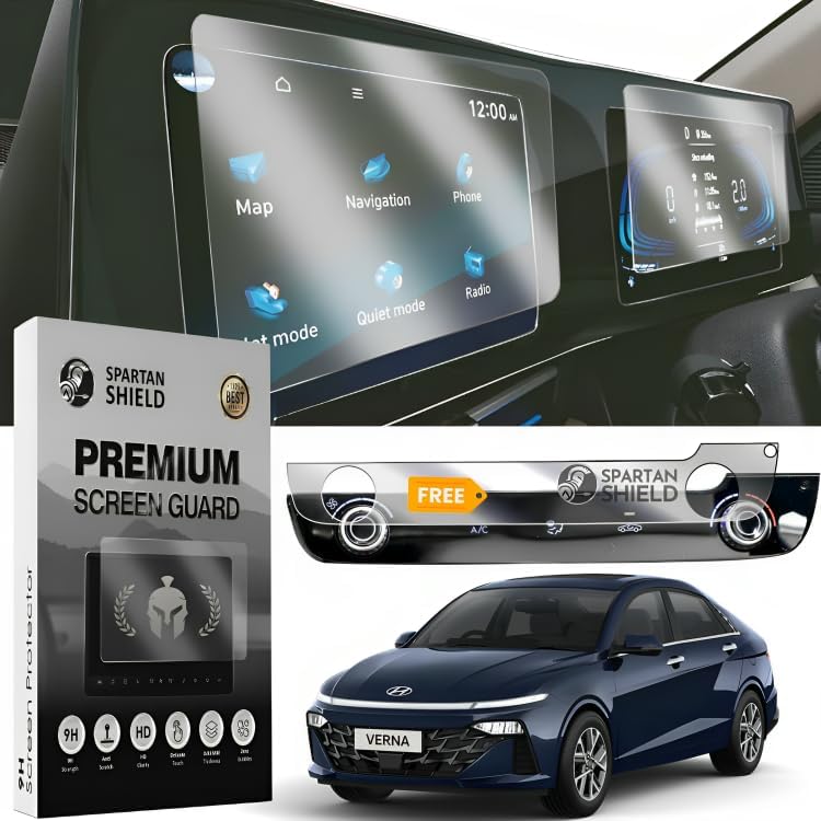 Spartan Shield TouchScreen Infotainment System Protector Compatible For ...