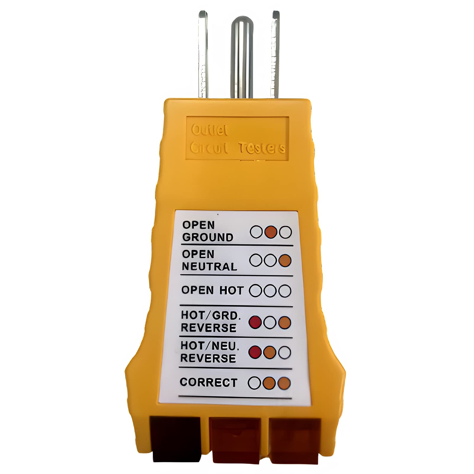 Outlet Tester Socket Tester For Standard North American Ac Electrical ...