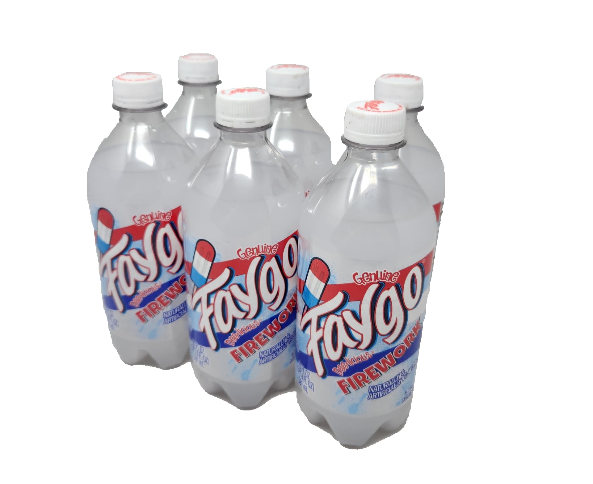 Amazon.com : Faygo 20 oz Soda Pop Soft Drink 6 pack (Firework ...