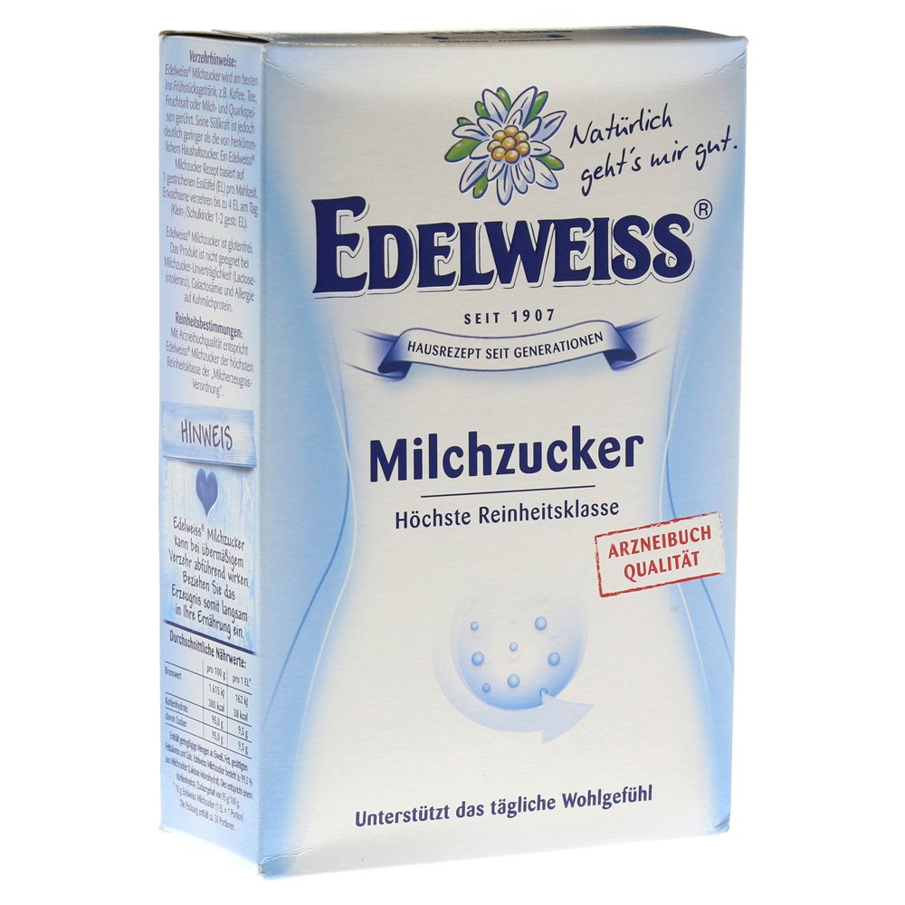 Amazon.com: Edelweiss Milchzucker 500 g : Baby
