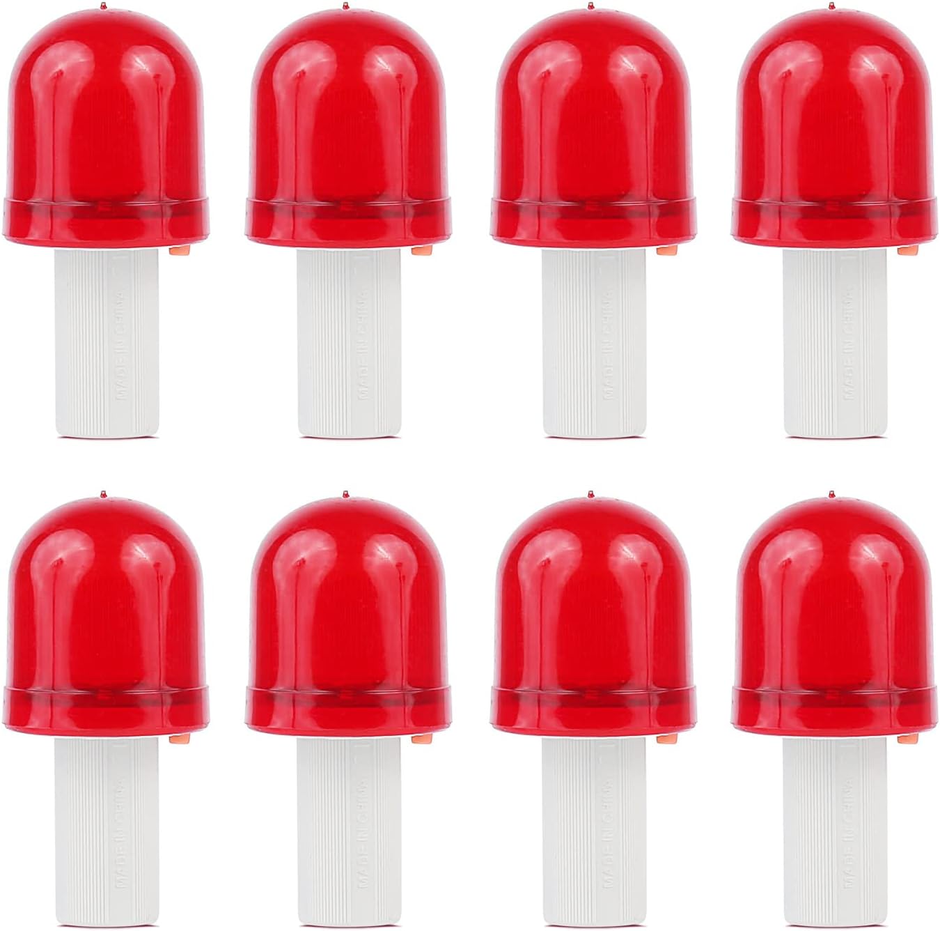 Amazon.com: BATTIFE [8 Pack] Traffic Cone Flasher Warning LED Light ...