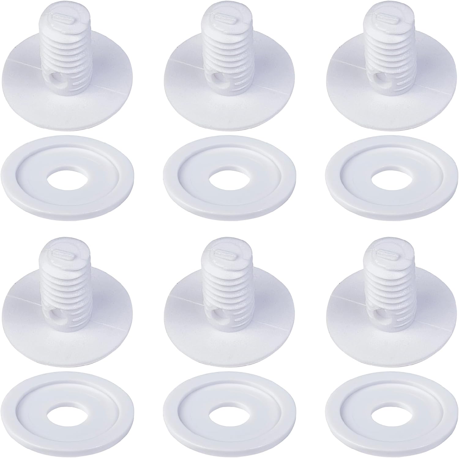Amazon.com: BlueStars Pack of 6 Ultra Durable C-55 C55 White Plastic ...