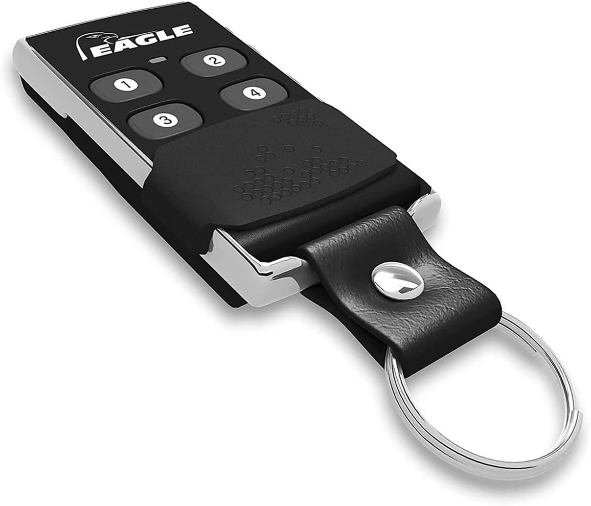 Eagle Chrome Series 4 Button Keychain Remote/Transmitter EG644 ...