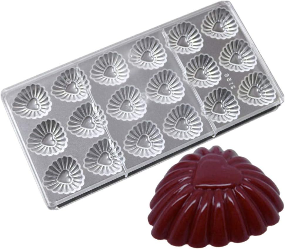 Amazon.com: Latest 18 cavities Fluted trigon sun flower shape PC ...