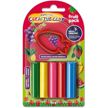 Buy Pidilite Rangeela Moulding Dough (Multicolour, 200 G Each) - Pack ...