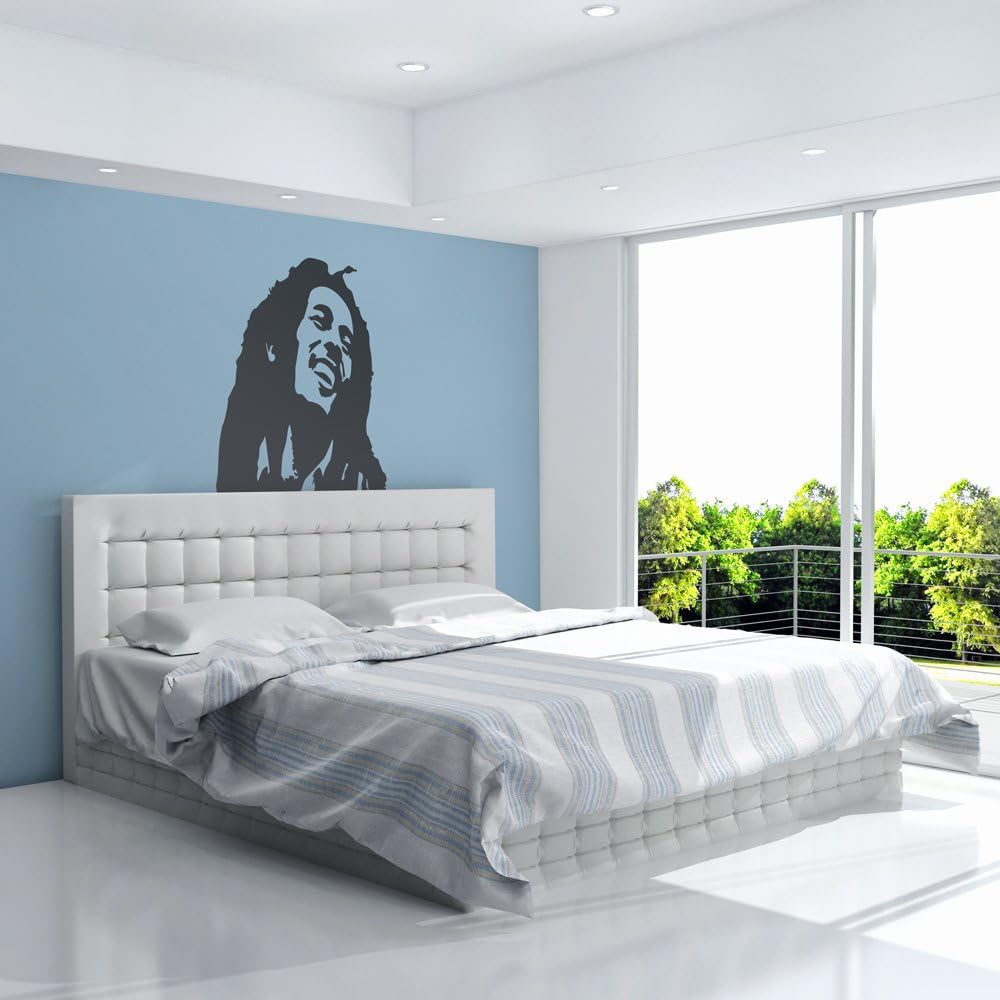 Bob Marley Portrait Vinyl Wall Art Decal – BigaMart