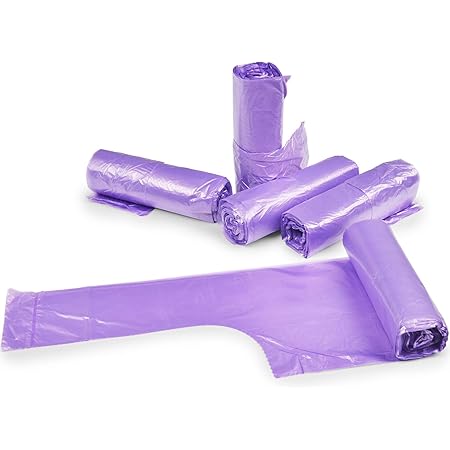 Amazon.com: Kitchen Garbage Bags and Purple Trash Bag, 100 Counts 4 ...