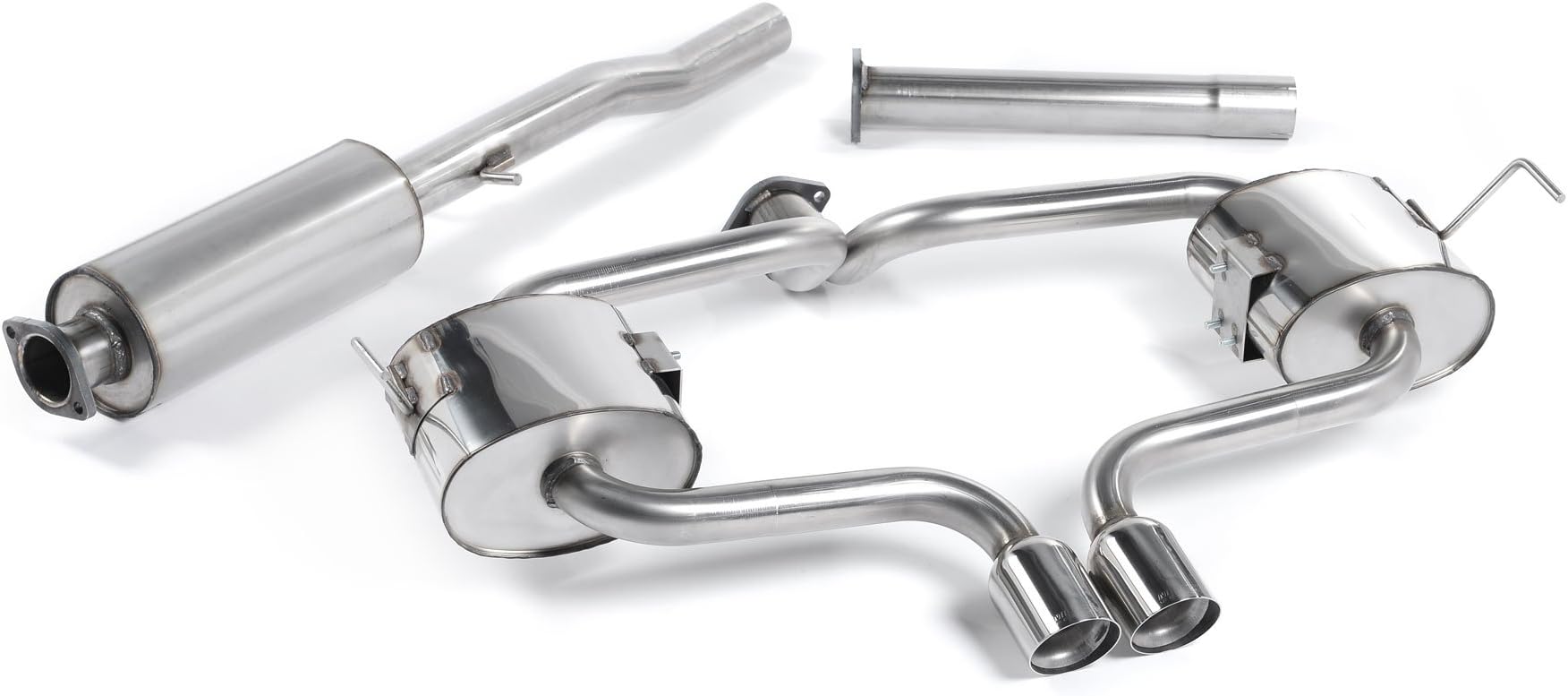 Amazon.com: Milltek Sport Mini R53 Cooper S Resonated Cat Back Exhaust ...