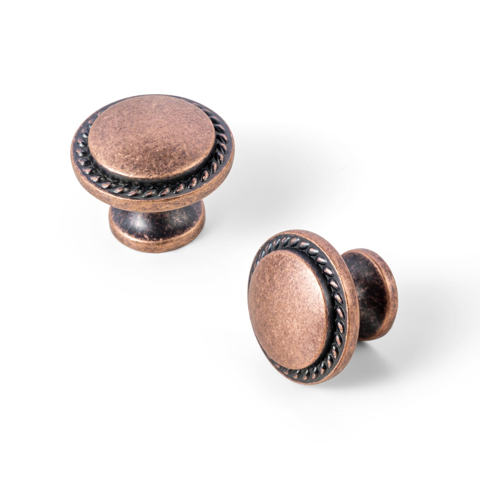 Yanxia Set of 12 Vintage Antique Copper Cabinet Knobs with Wheatear ...