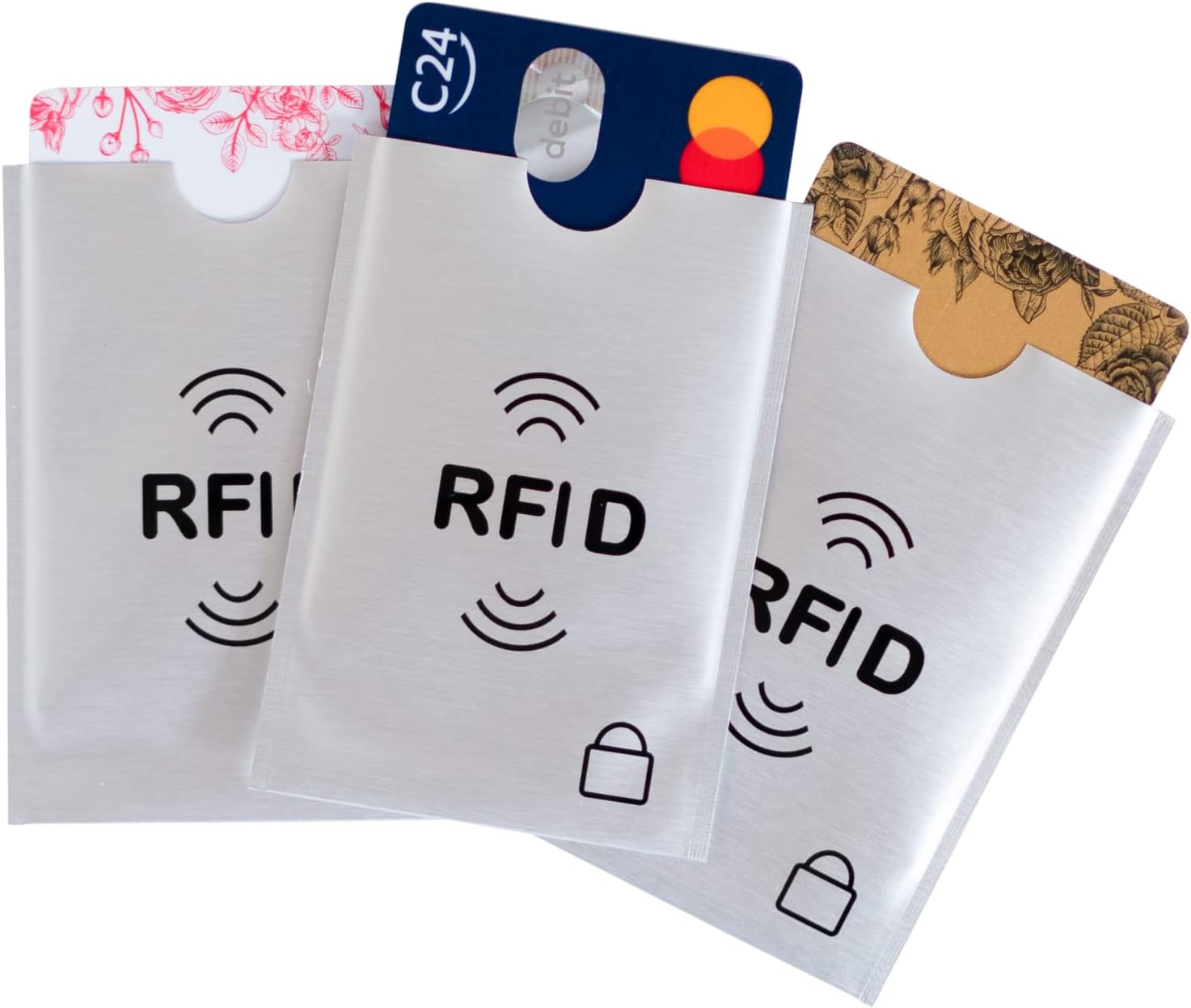 Protège-Cartes RFID – Lot de 3 Protège-Cartes bloquants RFID ...