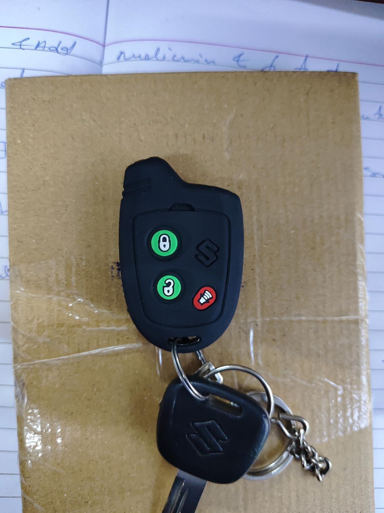 Mand Remote Key Silicone Key Cover Compatible with Maruti Suzuki 4 ...
