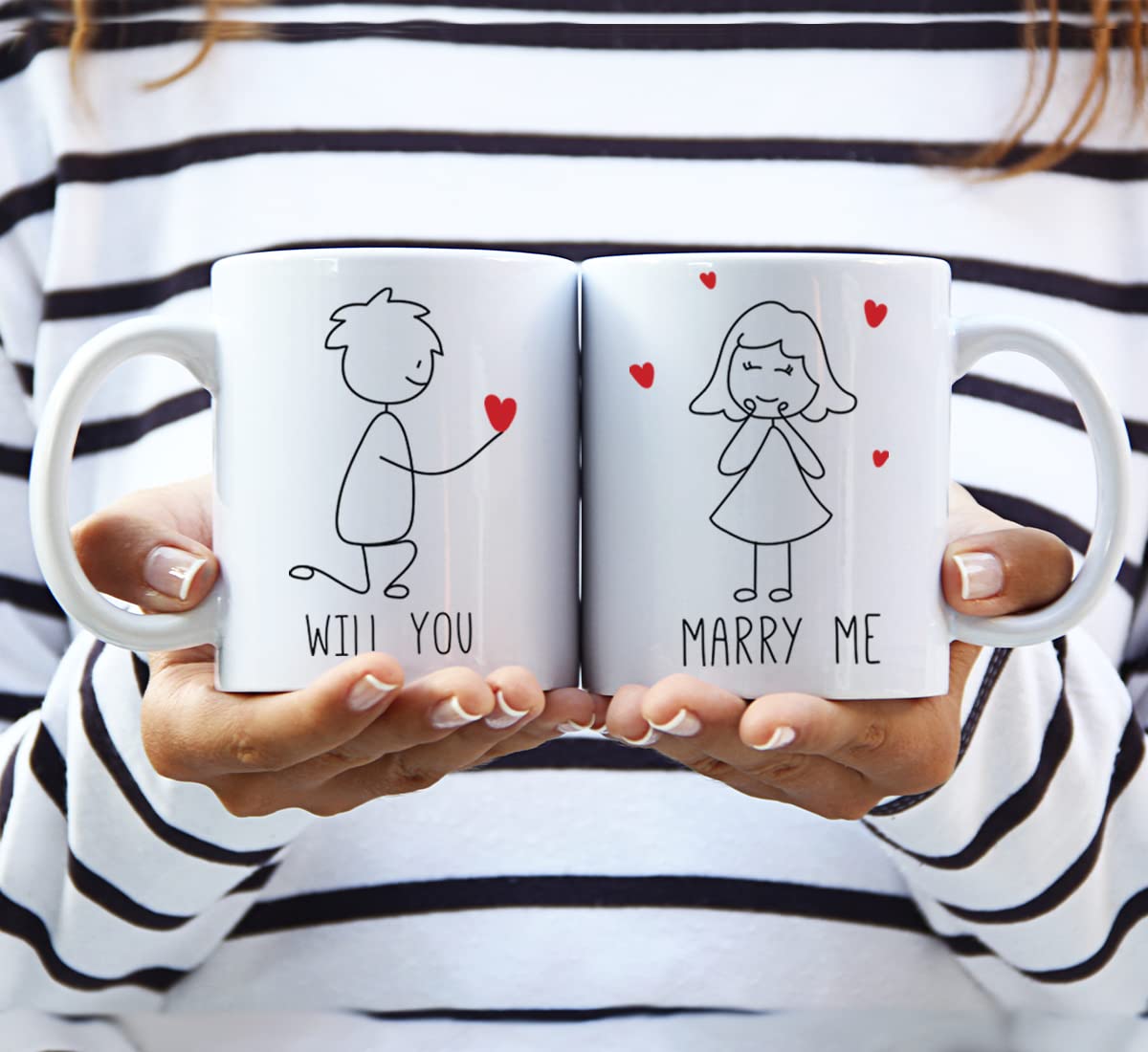 Stick Figure Marriage Proposal