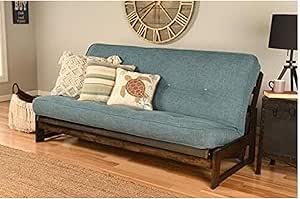 Amazon.com: HomeStock Full Size Futon Frame Set - Convertible Sofa Bed ...