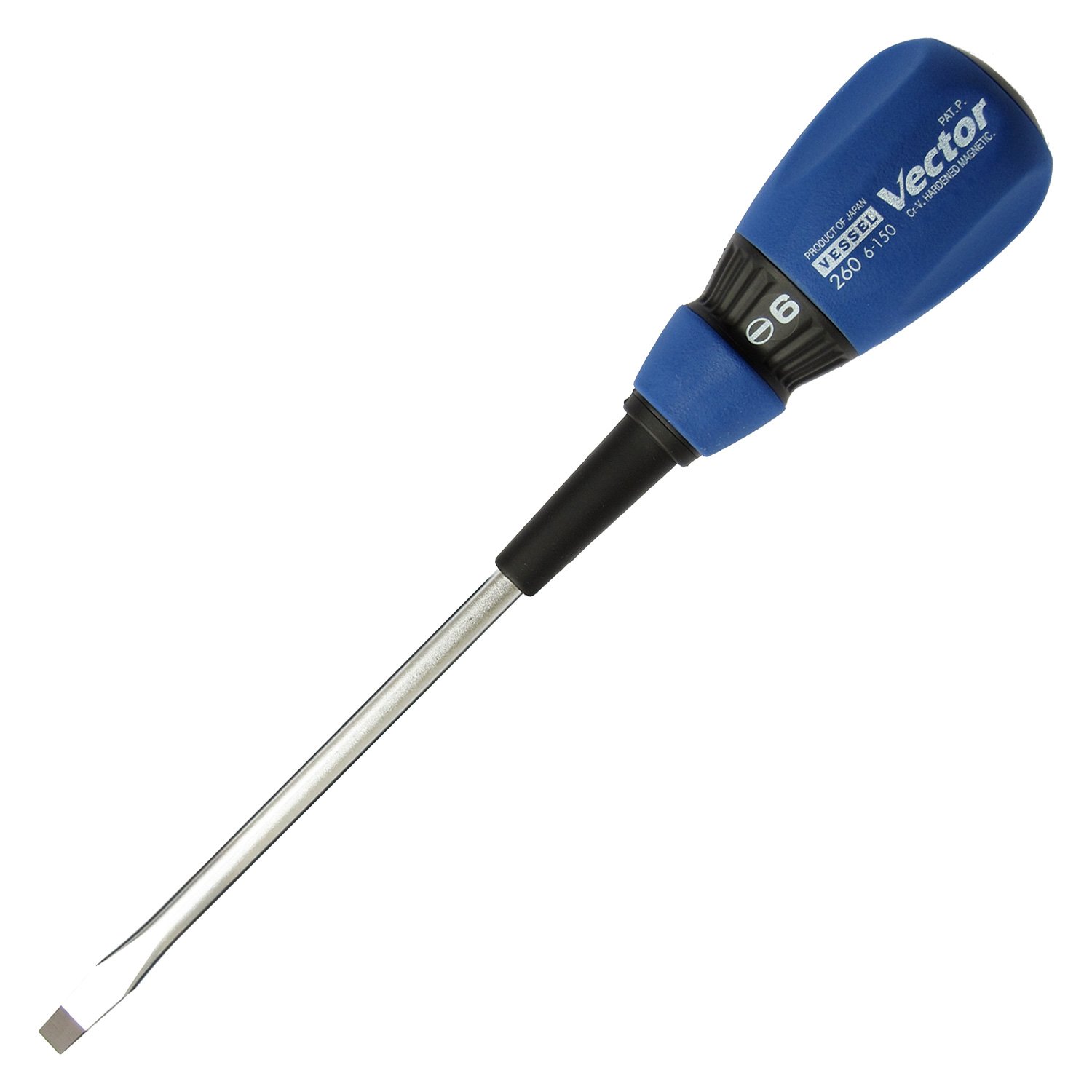 Vessel Vector Normal Screwdriver Large Diameter Grip -6 x 150 B-260 ...