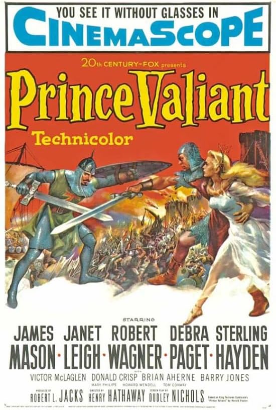 Amazon.com: Prince Valiant Movie Poster Print (27 x 40): Posters & Prints