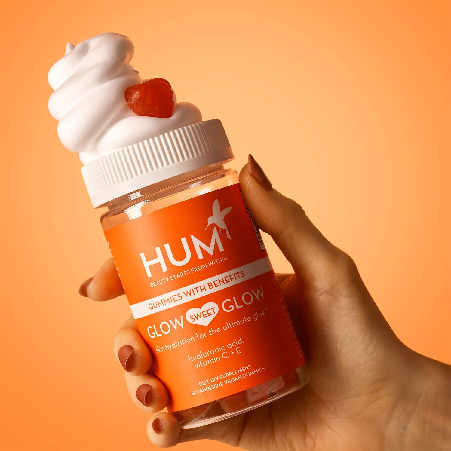 Buy HUM Glow Sweet Glow Vegan Beauty Gummies - Glowing Skin Gummies ...