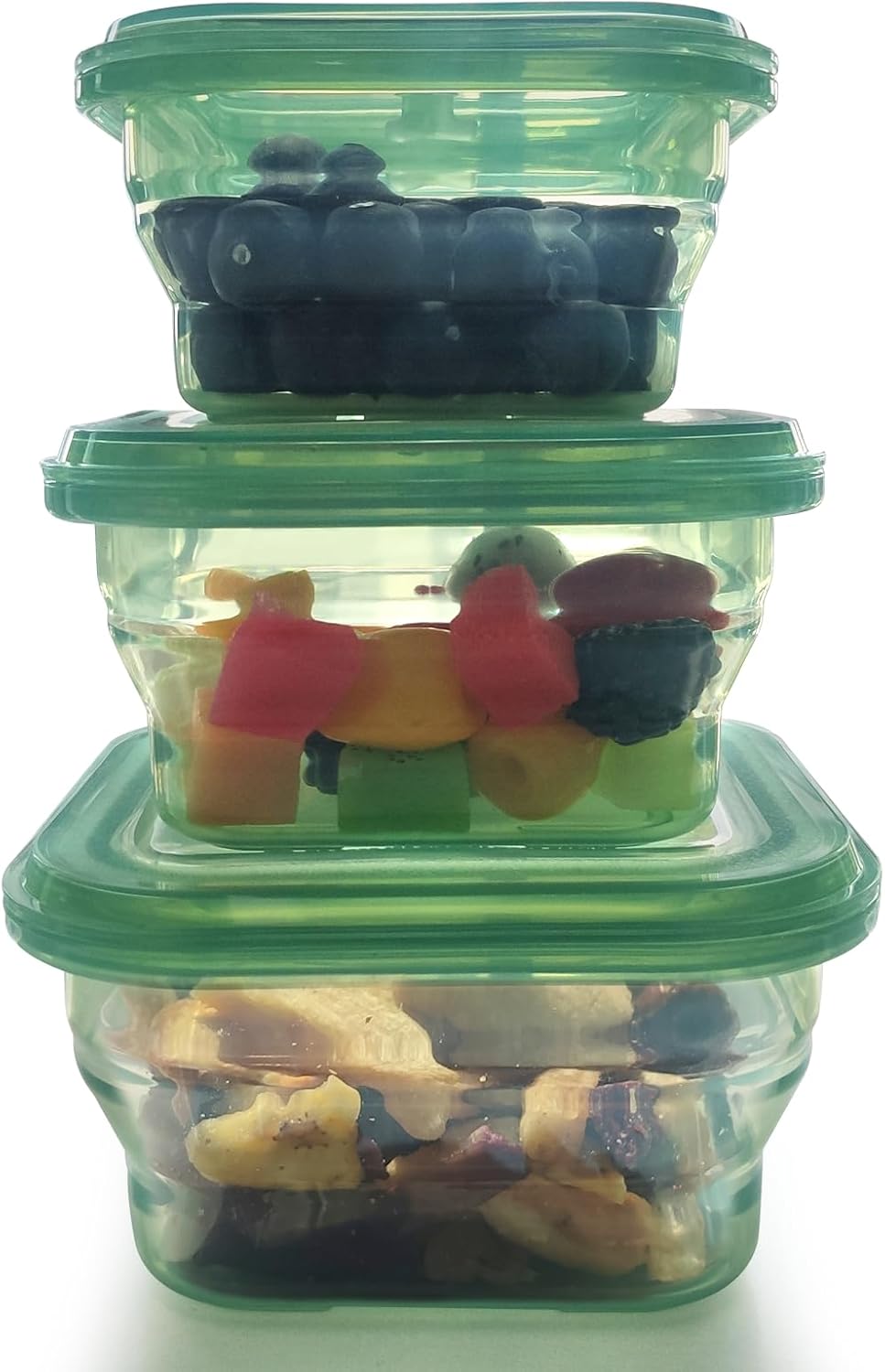 Amazon.com: KVK Silicone Collapsible Food Storage Containers with ...