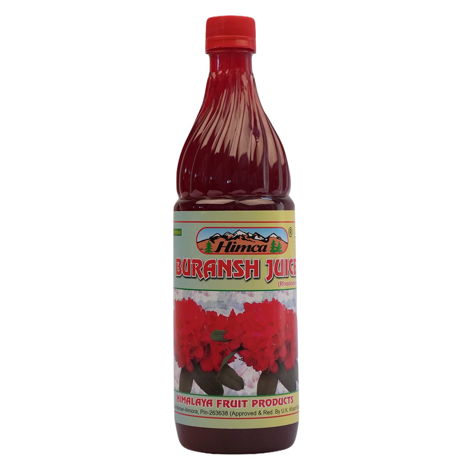 HIMALAYA FRUIT PRODUCTS HANDMADE BURANSH JUICE 750ML PACK OF -1 ...