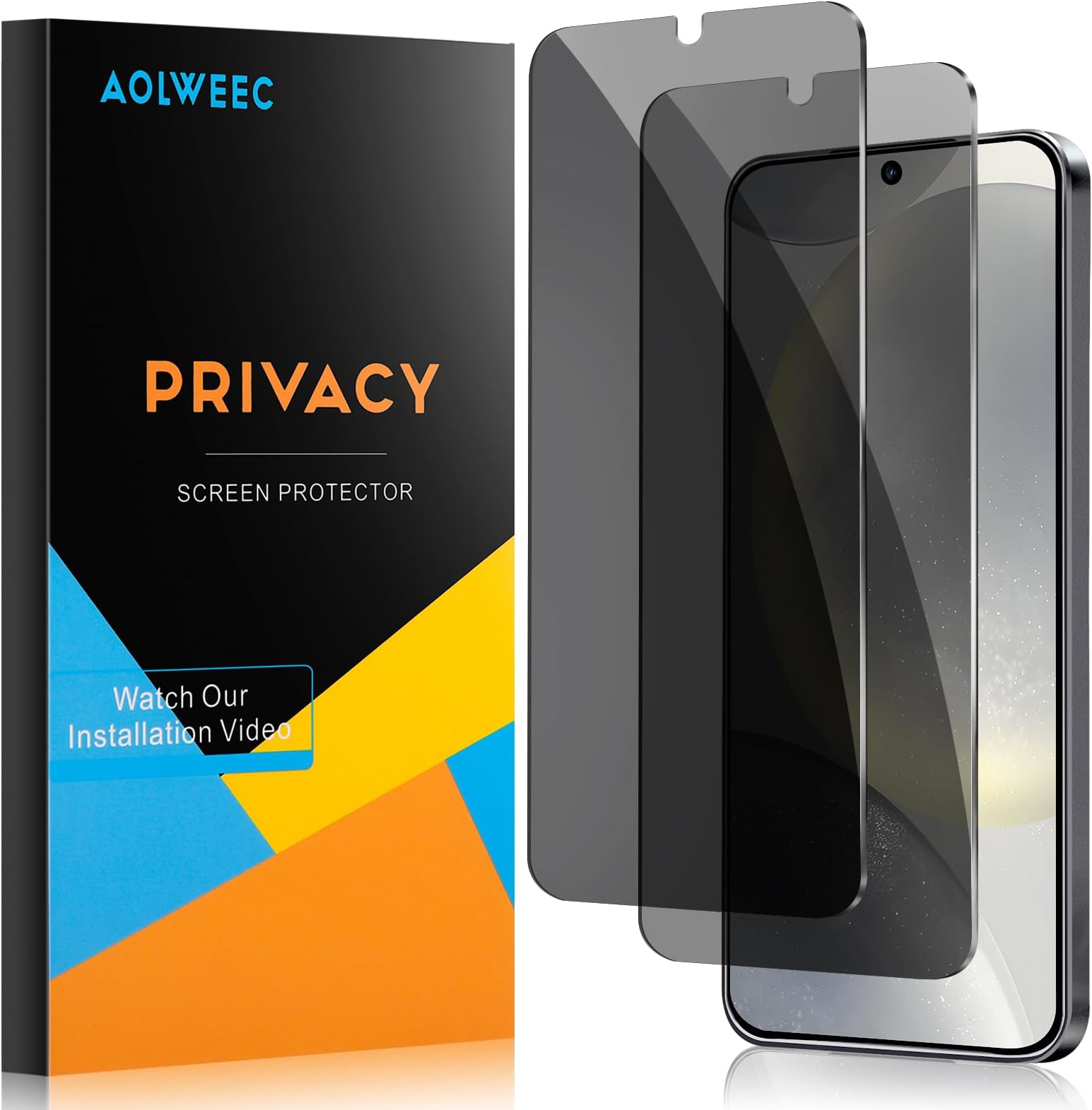 Amazon.com: JETech Privacy Screen Protector for Samsung Galaxy S24 ...
