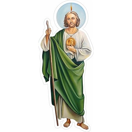 Amazon.com: San Judas Tadeo Juditas Sticker (Choose Your Size) Saint ...