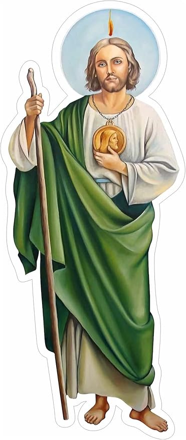 Amazon.com: San Judas Tadeo Juditas Sticker (Choose Your Size) Saint ...