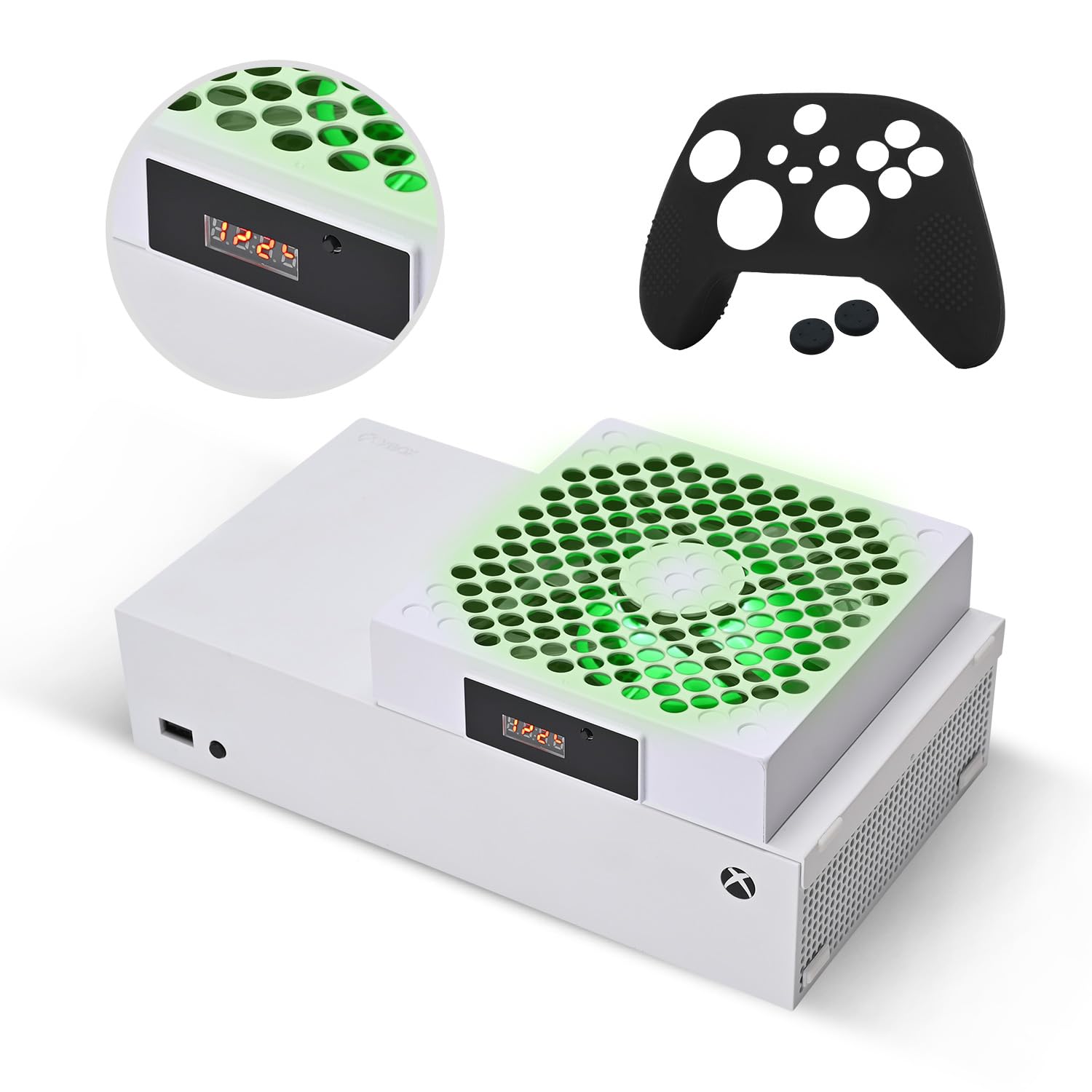 Amazon.com: Bedail Cooling Fan for Xbox Series s Automatic Adjustable ...
