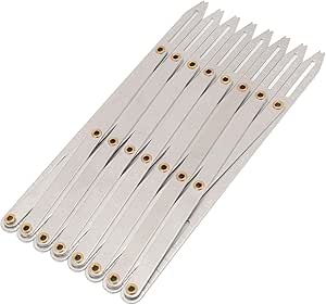 Amazon.com: Expanding Sewing Gauge Aluminum Button Guide Equal Space ...